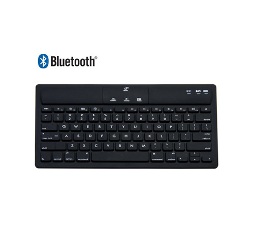 Bluetooth wireless washable silicone rubber keyboard for tablet / MID