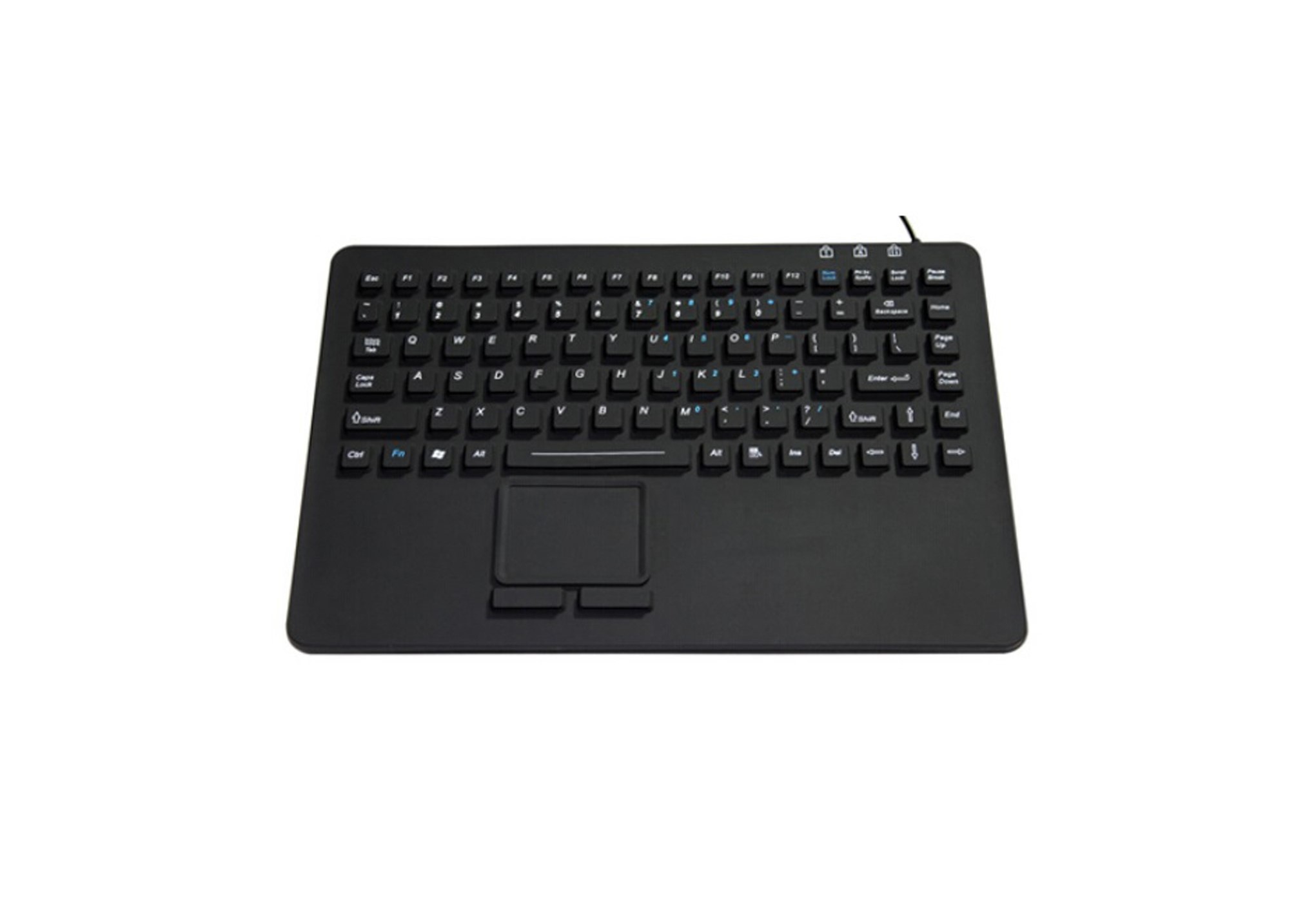 T type 89 keys military keyboard with touchpad for outdoor portable laptop