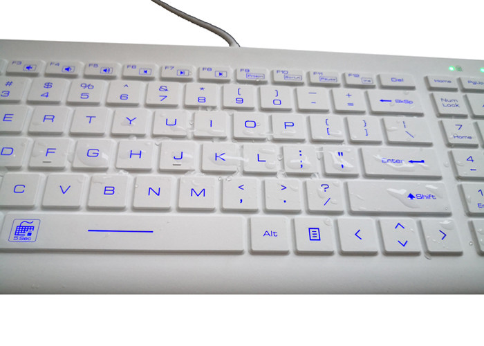 Magnetic Antibacterial Medical Hospital Keyboard With Backlit Against ...