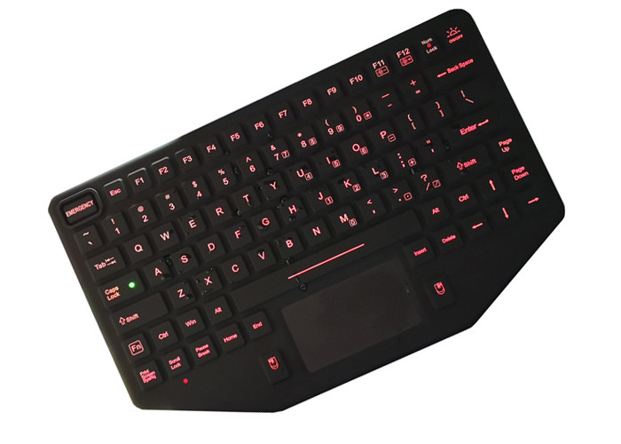 AMPS VESA 75mm Vehicle Keyboard Mount With Military Touch Pad