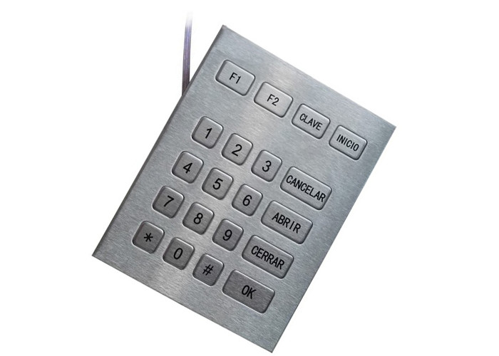 Outdoor 4 X 5 Numeric Key Pad By Industrial Metal With TTL Cable