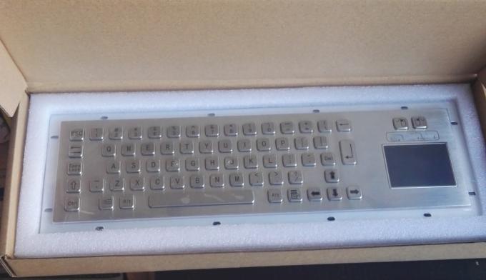 Ip65 Waterproof Panel Mount Industrial Metal Keyboard With Oem Logo And ...