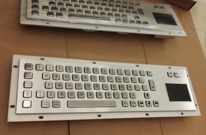 67keys Usb Ps2 Rear Panel Mount Military Keyboard With Sealed Touchpad
