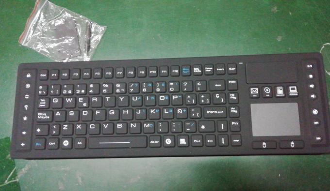 117 keys medical wireless washable keyboard by antimicrobial silicone ...